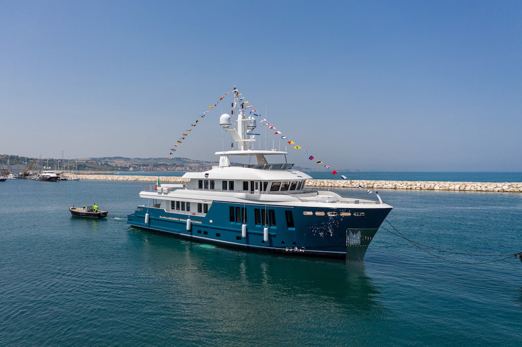 Darwin 115, Cantiere delle Marche's explorer launched| Superyachts News